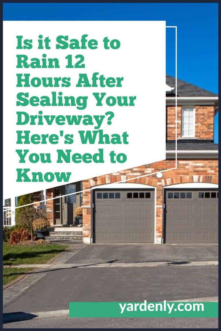 Is it Safe to Rain 12 Hours After Sealing Your Driveway? Here’s What ...